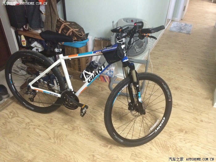 【图】入手2014款捷安特ATX870，和大家一起分享_自行车论坛_汽车之家论坛