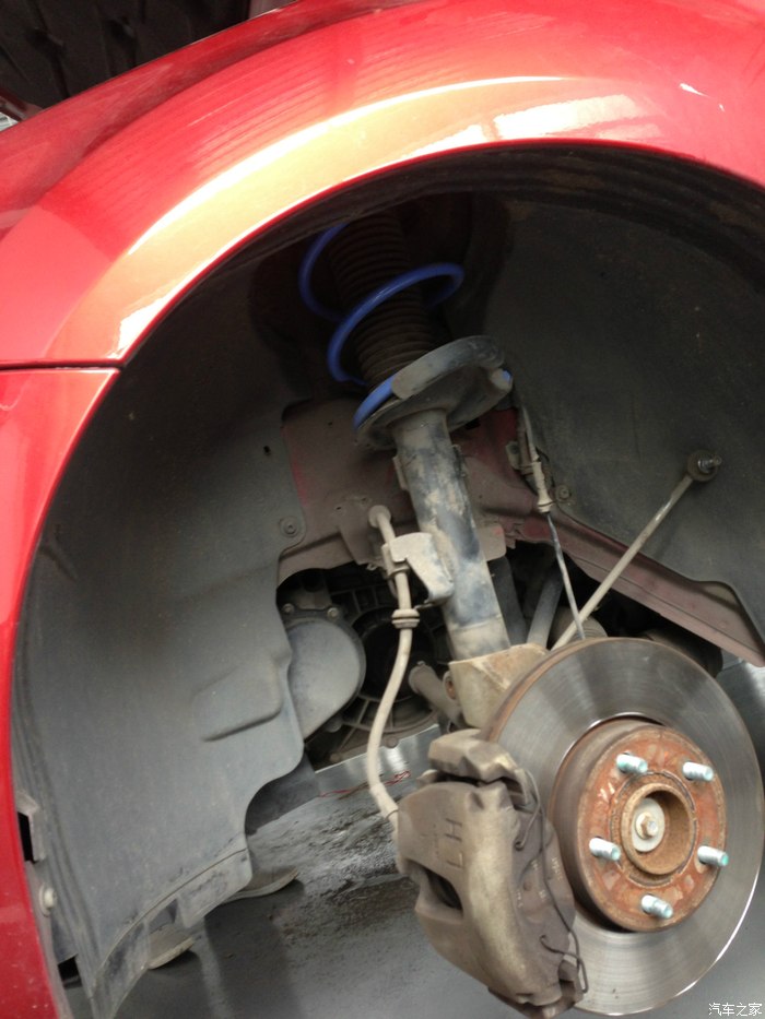 【图】经典福克斯换短弹簧作业_福克斯论坛_汽车之家论坛