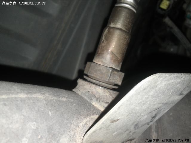 【图】发动机故障灯亮，自己动手更换后氧传感器。_维修保养用车论坛_汽车之家论坛