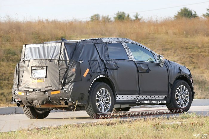 【图】2016全新第三代XT5（SRX）高伪装谍照……_凯迪拉克SRX论坛_汽车之家论坛