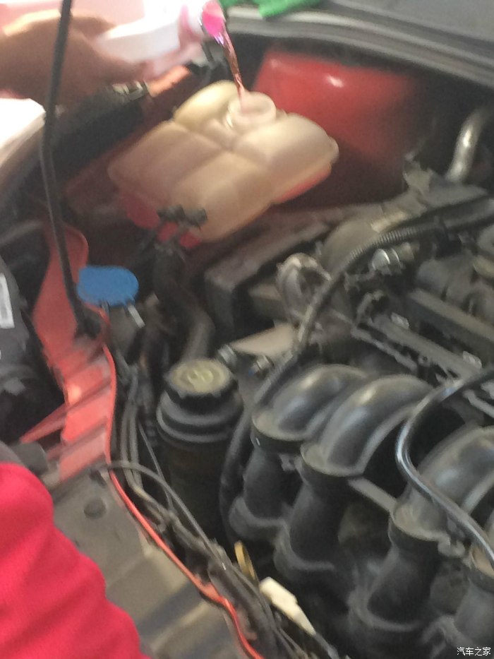 【图】新福克斯正确更换冷却液（防冻液）方法 指导帖_福克斯论坛_汽车之家论坛