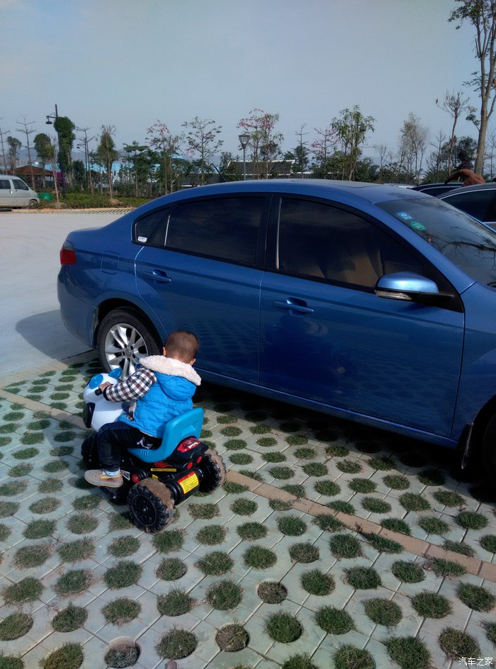 【图】我的蓝色小三_中华H330论坛_汽车之家论坛